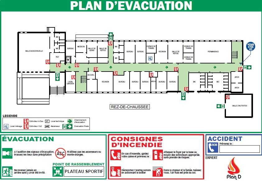 Commandez vos plans d’évacuation incendie et d’intervention incendie – Lead Advisor